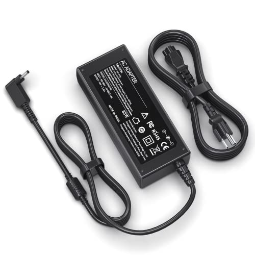 65W N15Q9 N15Q8 19V 2.37A Laptop Charger for Acer Chromebook CB3-532 C720 C740 C731 11 R11 R13 14 15 CB3 CB5 CB3-431 CB5-132T CB3-131 A13-045N2A PA-1450-26 Aspire 5 A515-54 A515-46-R14K Power Cord