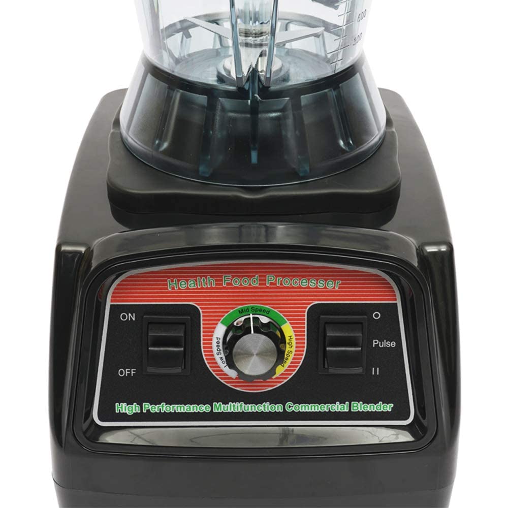 Commercial Countertop Blender, 3.9L Food Processor Mixer Blender 2800W Heavy Duty Frozen Fruit Juicer Food Processor Machine Ice Crusher Large Smoothie Blender Ice Cream Maker (US Stock)