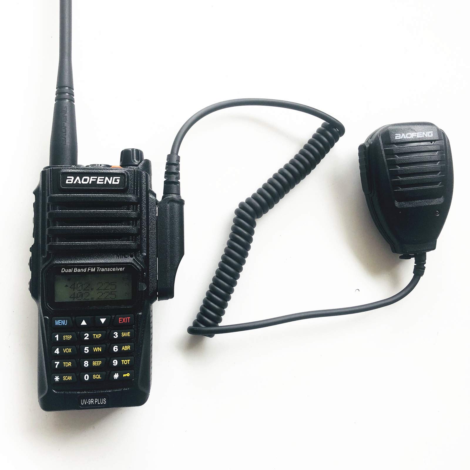Radtel Original Speaker Mic Compatible with BaoFeng Waterproof Radio UV-9R (Or UV-9R Plus) BF-A58 BF-9700 GT-3WP
