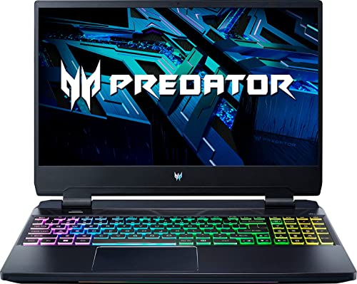 acer Predator Helios 300 Gaming & Entertainment Laptop (Intel i7-12700H 14-Core, 64GB DDR5 4800MHz RAM, 4TB PCIe SSD, GeForce RTX 3060, 15.6" 165 Hz Win 11 Pro) with DV4K Dock
