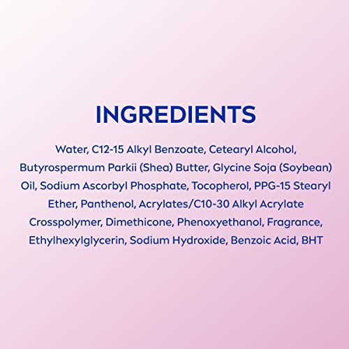 NIVEA Breathable Nourishing Body Lotion in Tropical Breeze, 48-Hour Moisturizing Lotion with Shea Butter, Vitamin E and C, 13.5 Fl Oz Pump Bottle