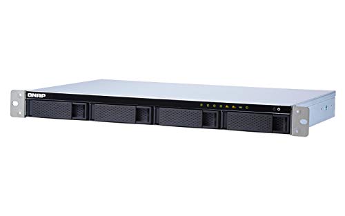 QNAP TS-431XeU-2G 4-Bay 1U Short-Depth Rackmount NAS with 10Gbe SFP+ Port 32TB Bundle with 4X 8TB Seagate IronWolf