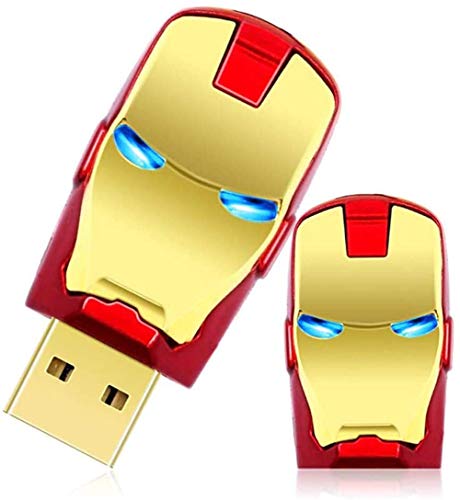 USB Flash Drive Cool Pen Drive 128gb 64gb 16gb 32gb 8gb Easy Storage Memory Card (16GB, Gold)