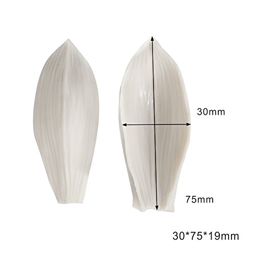 AK ART KITCHENWARE Lotus Leaf & Petal Veiners Gum Paste Flower Craft Mold for Fondant Cake Decorating Supplies Pastry Baking Tools VM097&VM147