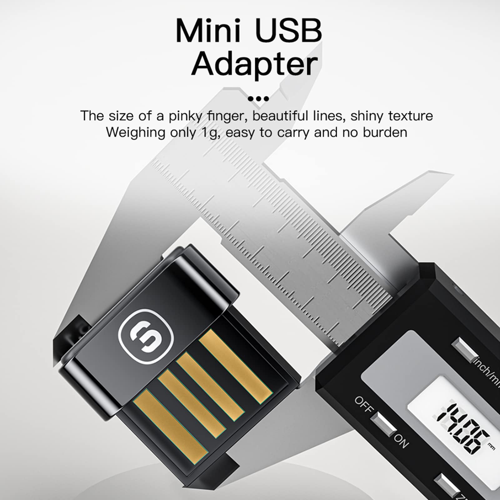 5.1 Bluetooth Adapter for PC, ESSAGER USB Bluetooth Adapter EDR, Bluetooth Dongle Wireless Bluetooth Receiver for Desktop, Laptop, Speaker, Mouse, Keyboard, Headphones Support Windows 11/10/8.1/8/7