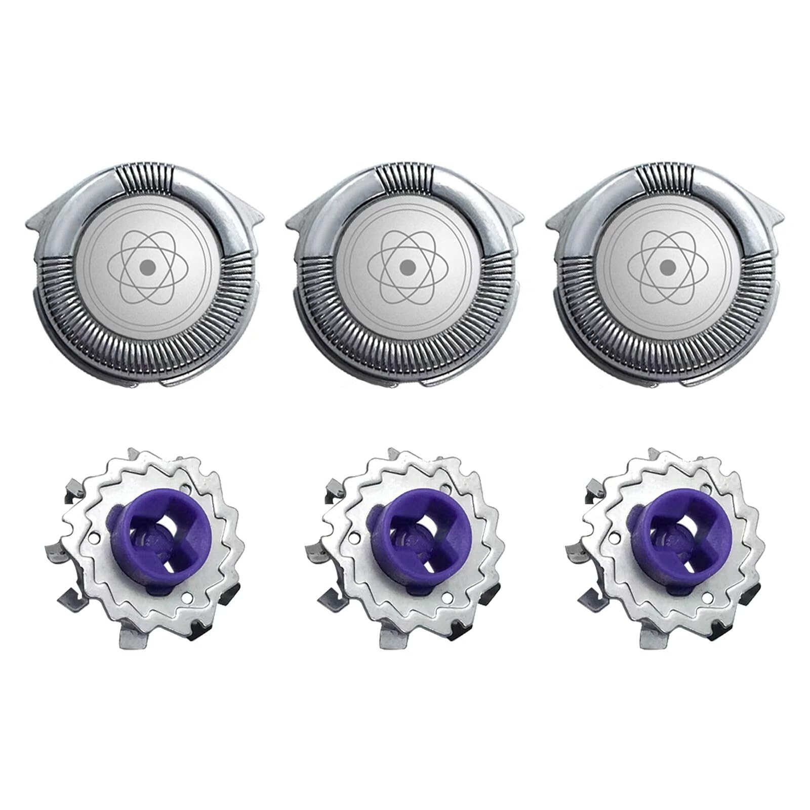 3X Replacement Shaver Head Shaver Blade for Philips Norelco 7950XL,7800XL,7800XLcc, 7810XL, 7380XL, 7360XL, 7350XL, 7345XL, 7340XL, 7325XL, 7315XL, 7310XL