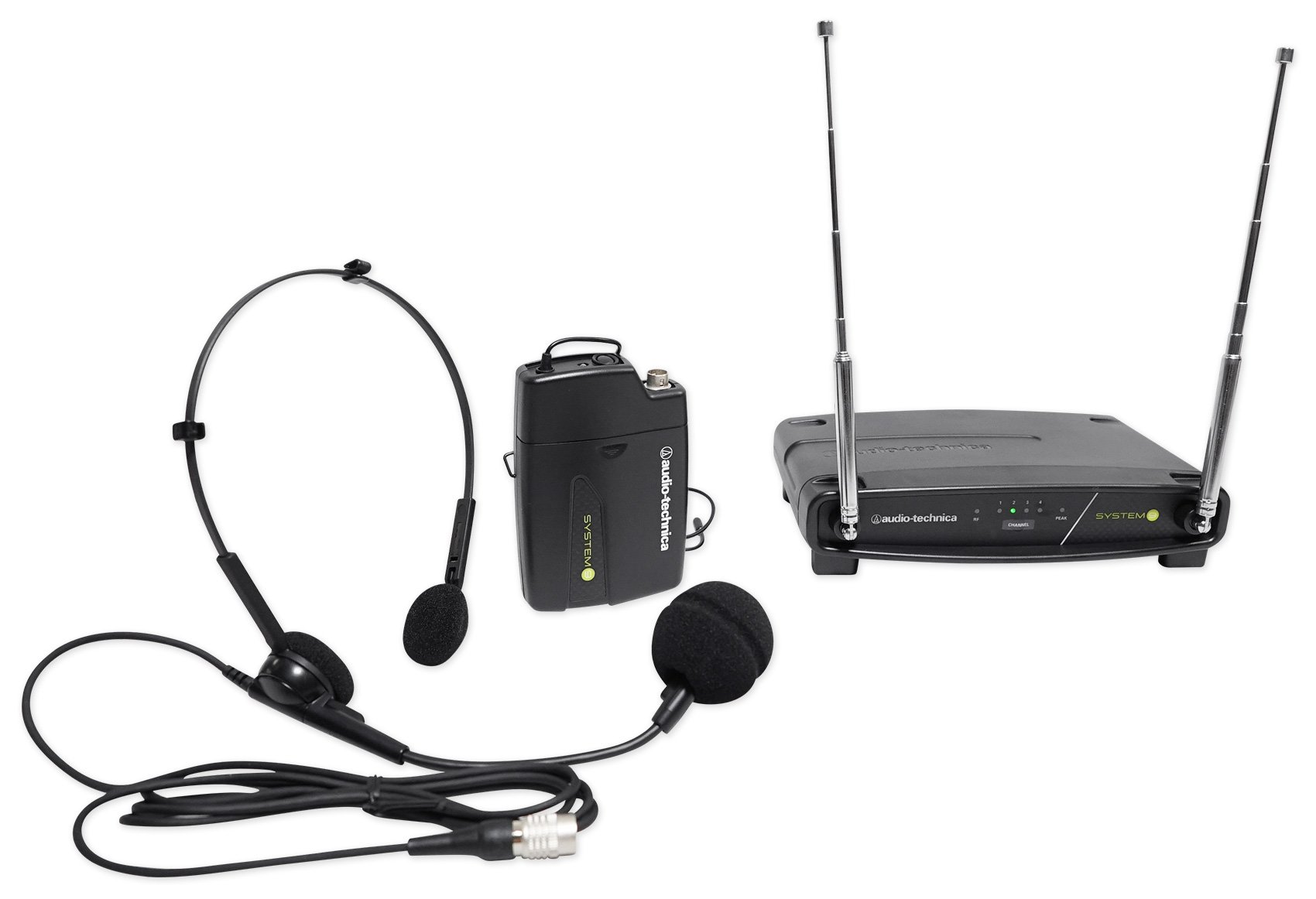 Audio-Technica ATW-901a/H Wireless Headset Microphone Mic + Bluetooth Speaker