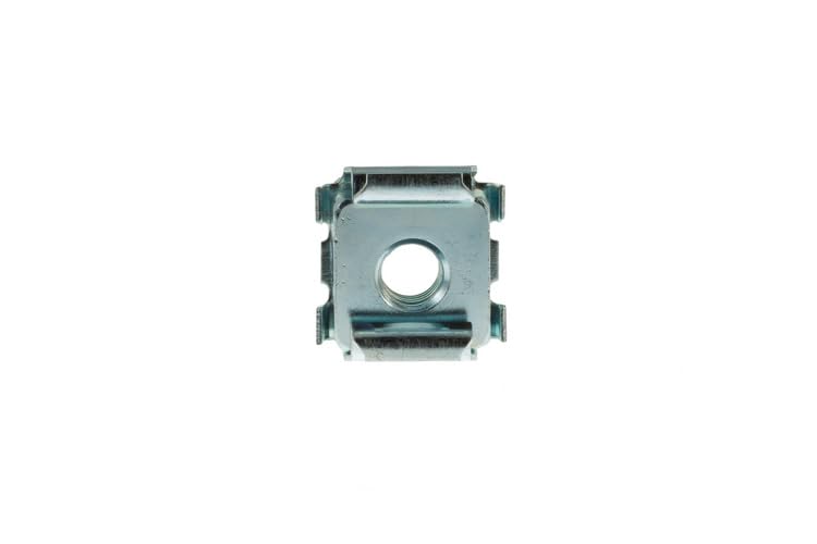 CablesAndKits Rack Mount Cage Nuts, 12-24, Qty 20