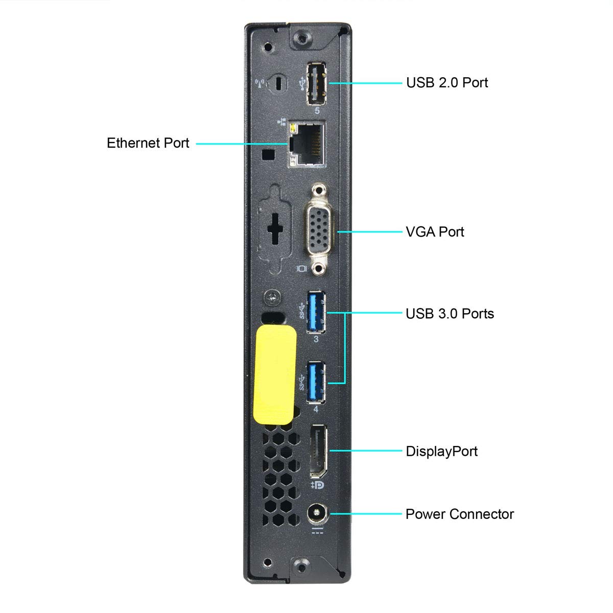 Lenovo ThinkCentre M92p Tiny Desktop - Core i5 Up to 3.6GHz, 8GB RAM, 120GB SSD, Windows 10 Pro (Renewed)