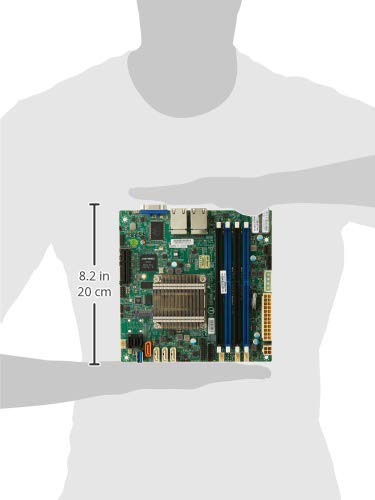 Supermicro A2SDi-4C-HLN4F - Motherboard - Mini ITX - Intel Atom C3558