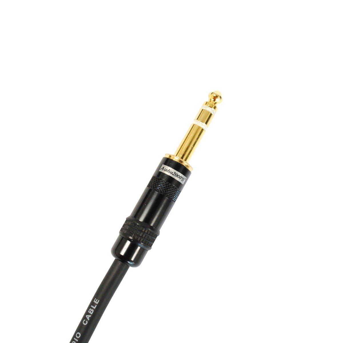 Audio2000's C26003 3 Ft 1/4" TRS Right Angle to 1/4" TRS Cable