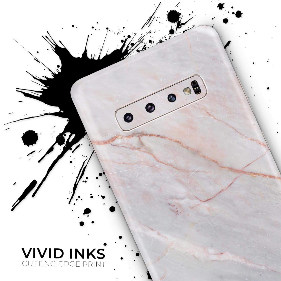 DesignSkinz Slate Marble Surface V14 Protective Vinyl Decal Wrap Skin Cover Compatible with The Samsung Galaxy S20 (Screen Trim & Back Glass Skin)