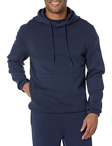 Amazon Essentials Men's Active Sweat Hooded Sweatshirt, Navy, X-Large