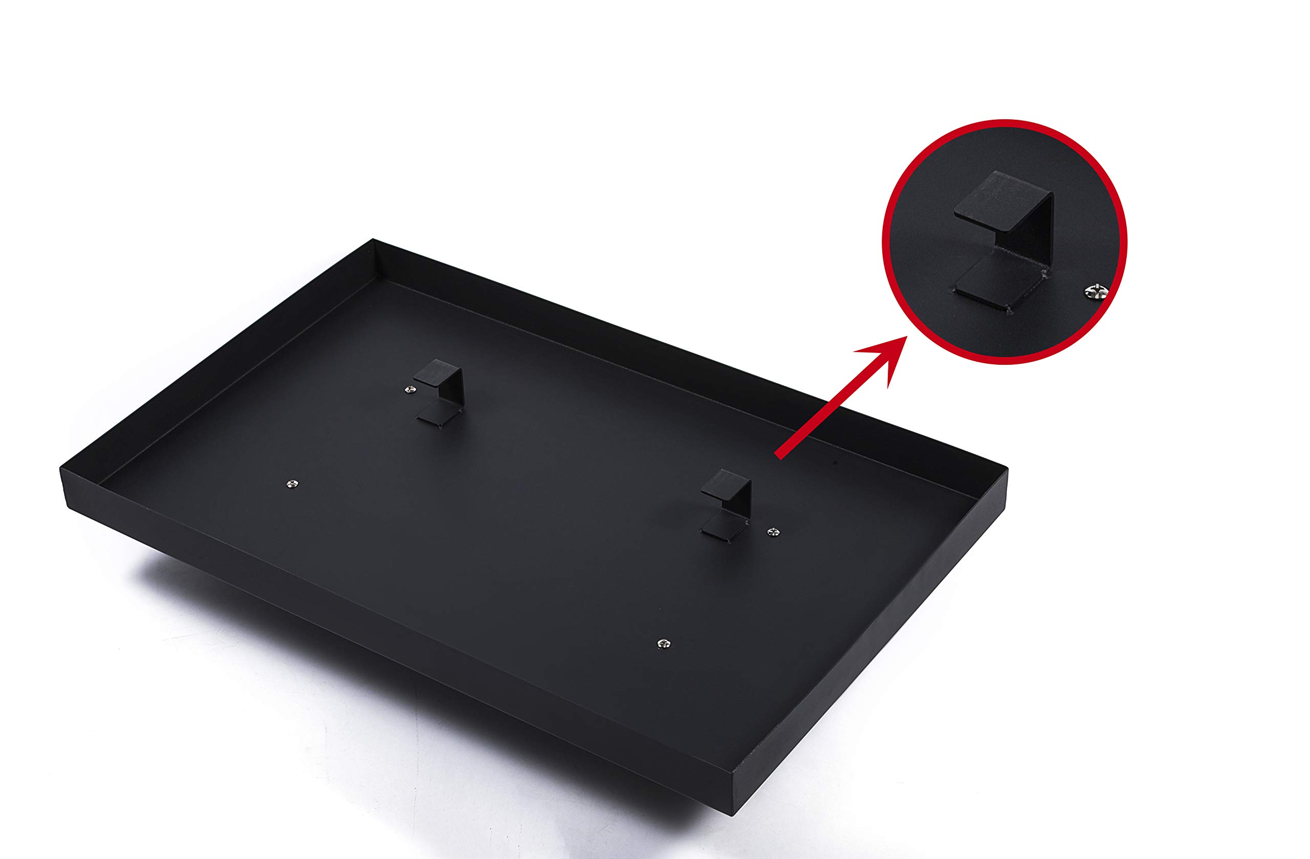 5003 Hard Top Lid Cover with Handle for Blackstone 28β Outdoor Griddle, Hard Cover for Blackstone 28 inch Front or Rear Grease Model, Black