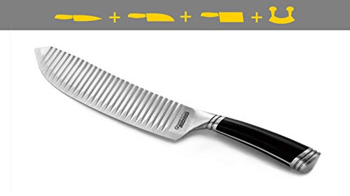 casaWare Groovetech 2-Piece All Purpose 8-Inch Knife Set