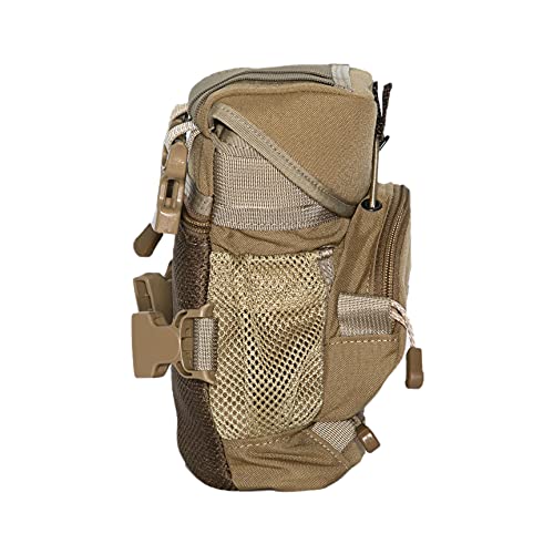Alaska Guide Creations Hybrid with MAX Pocket | Compact Utility Bag with Mesh Side Pockets | Binocular Harness for Comfort and Quick Access (Kryptek Highlander)