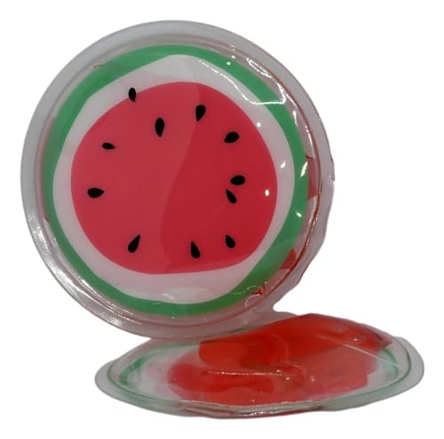 Cala Hot and Cold Eye Pads - Soothing, Revitalizing, Puffiness, Refresh, Relieves Stress, Relax, Relieves Puffiness and Tension, Watermelon (69163)