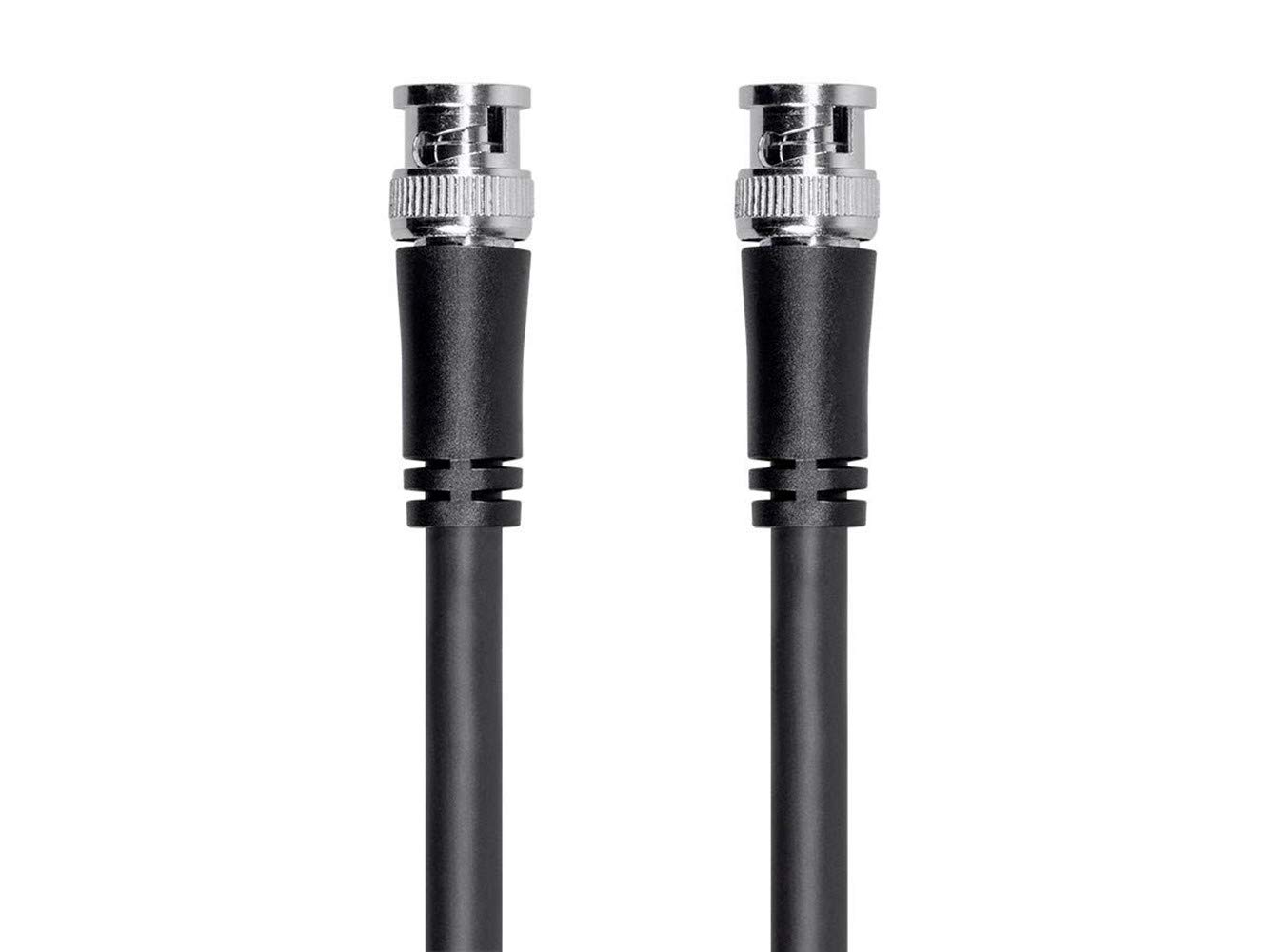 traderplus 5-Pack 5ft BNC Male to BNC Male Jumper 75-Ohm Cable Extension Connector for CCTV DVR to TV System (5 FT)