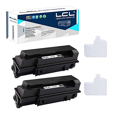 LCL Compatible Toner Cartridge Replacement for Kyocera TK362 TK-362 1T02J20US0 FS-4020DN (2-Pack Black)