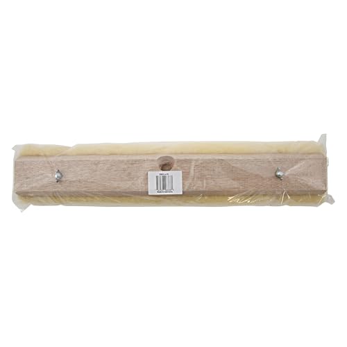 Boardwalk BWK4418 18 in. Lambswool Finish Applicator Mop Head - White