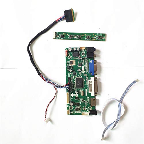 U/R for B156XW02 V.6/V.7/V.3/V.4 LVDS 40 pin 1366 * 768 60Hz Laptop Screen WLED HDMI+DVI+VGA M.NT68676 Controller Driver Board DIY kit (B156XW02 V.6)