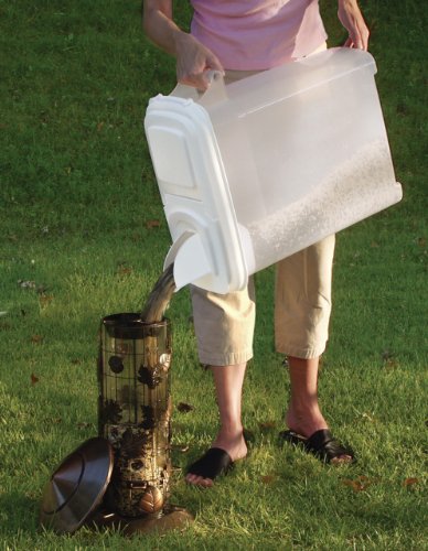 Buddeez 32-Quart Dispenser for Pet Food and Bird Seed, X-Large