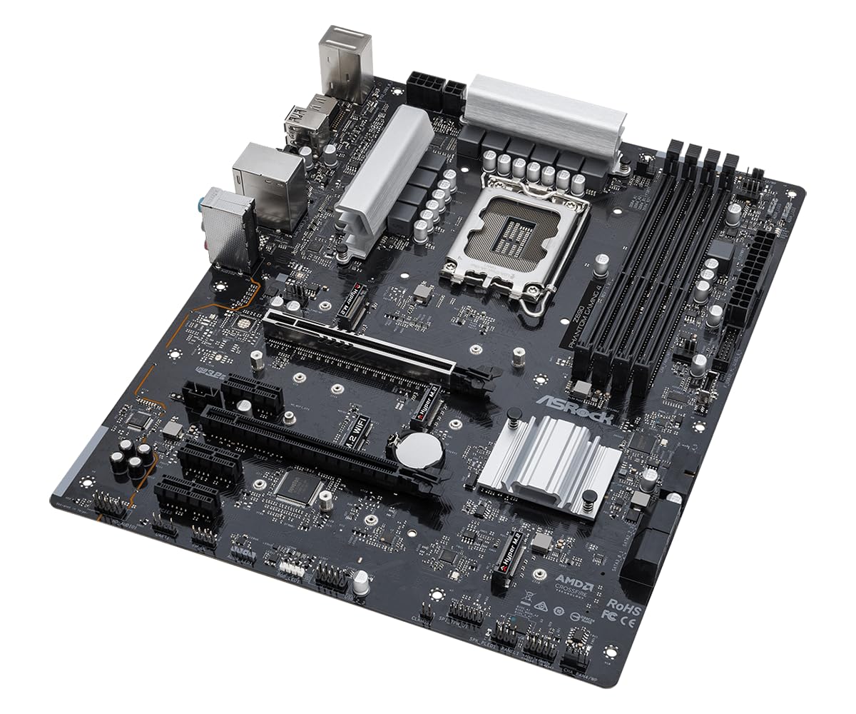 ASRock Z690 Phantom Gaming 4 LGA 1700 Intel Z690 SATA 6Gb/s DDR4 ATX Intel Motherboard