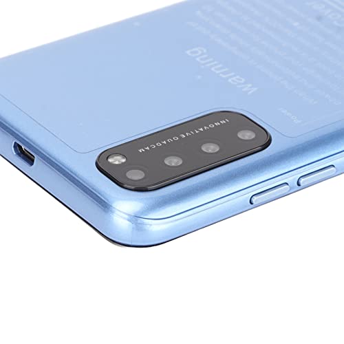 ASHATA Unlocked Smartphone, 5.45 Inch Smartphone HD Screen Cell Phone, Face Recognition Rino4 Pro for Android RAM 2GB ROM 32GB, Dual SIM Dual Standby Smartphone(Blue)