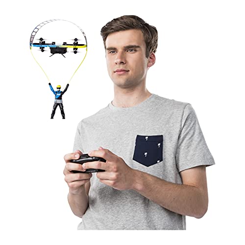 Air Hogs 2-in-1 Extreme Air Board, Transforms from RC Stunt Board to Paraglider, for Ages 8 and Up