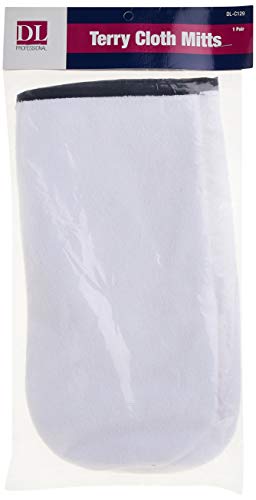 Burmax DL Professional DL-C129 Terry Cloth Mitts, 1 Pair