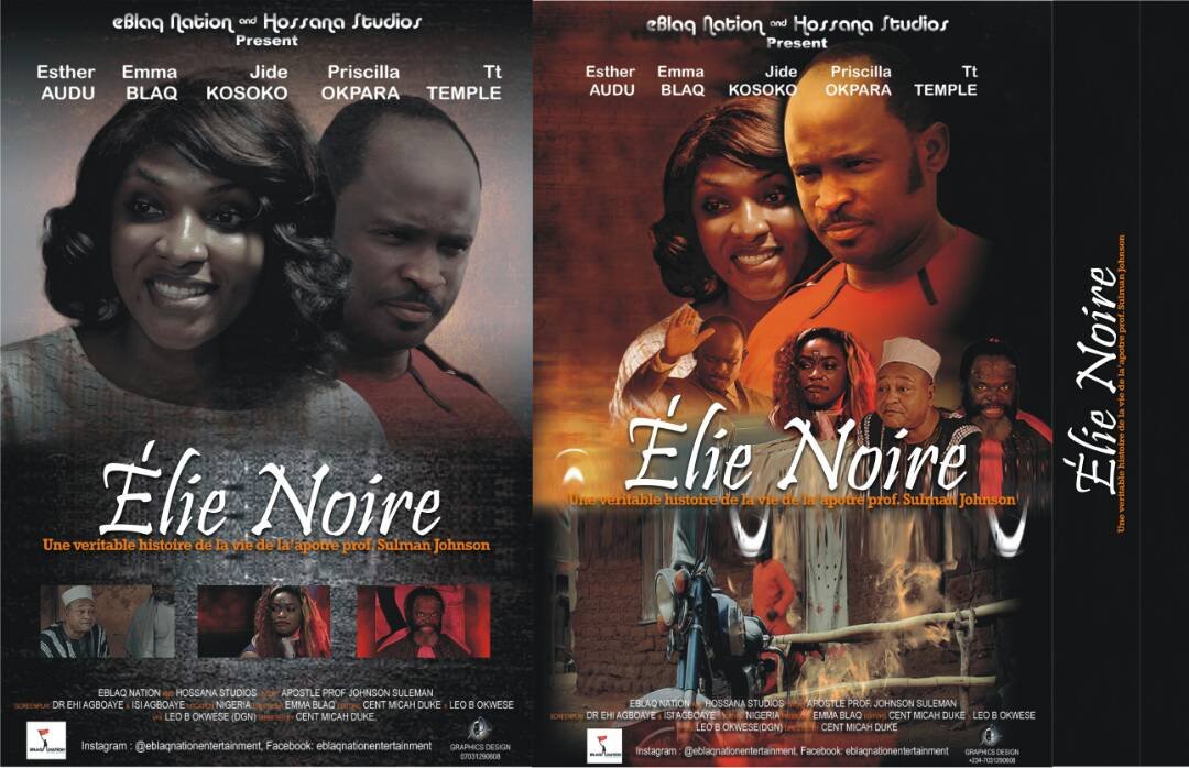 Elie Noir (French version movie DVD of Black Elijah)