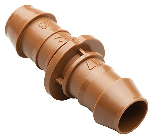 Bag of 25 Rain Bird BC50 Drip Irrigation 1/2" Barbed Coupling Fitting