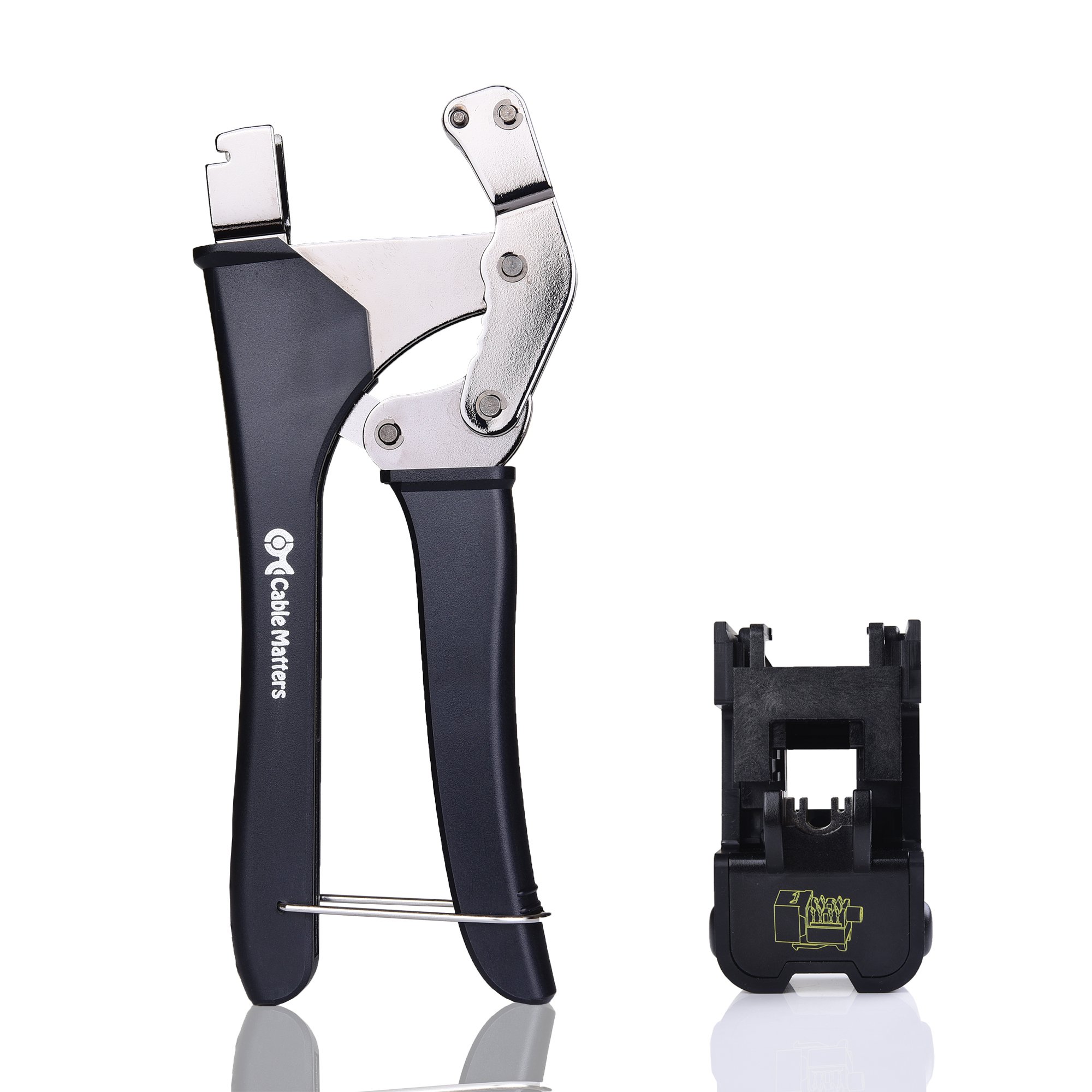 Cable Matters Crimp Tool for Cable Matters Cat 6 90-Degree RJ45 Slim-Profile Keystone Jacks with Model 180070 (Not compatible with Model 180005 Series Keystones)