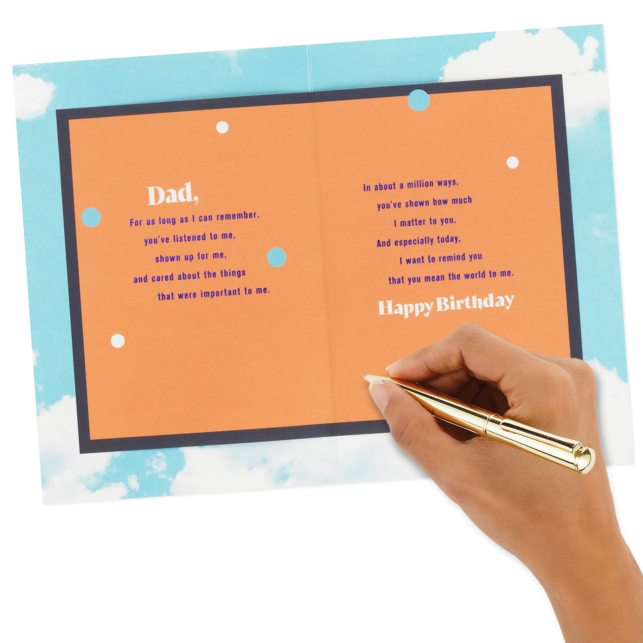 Hallmark Birthday Card for Dad (My Dad, My Friend)