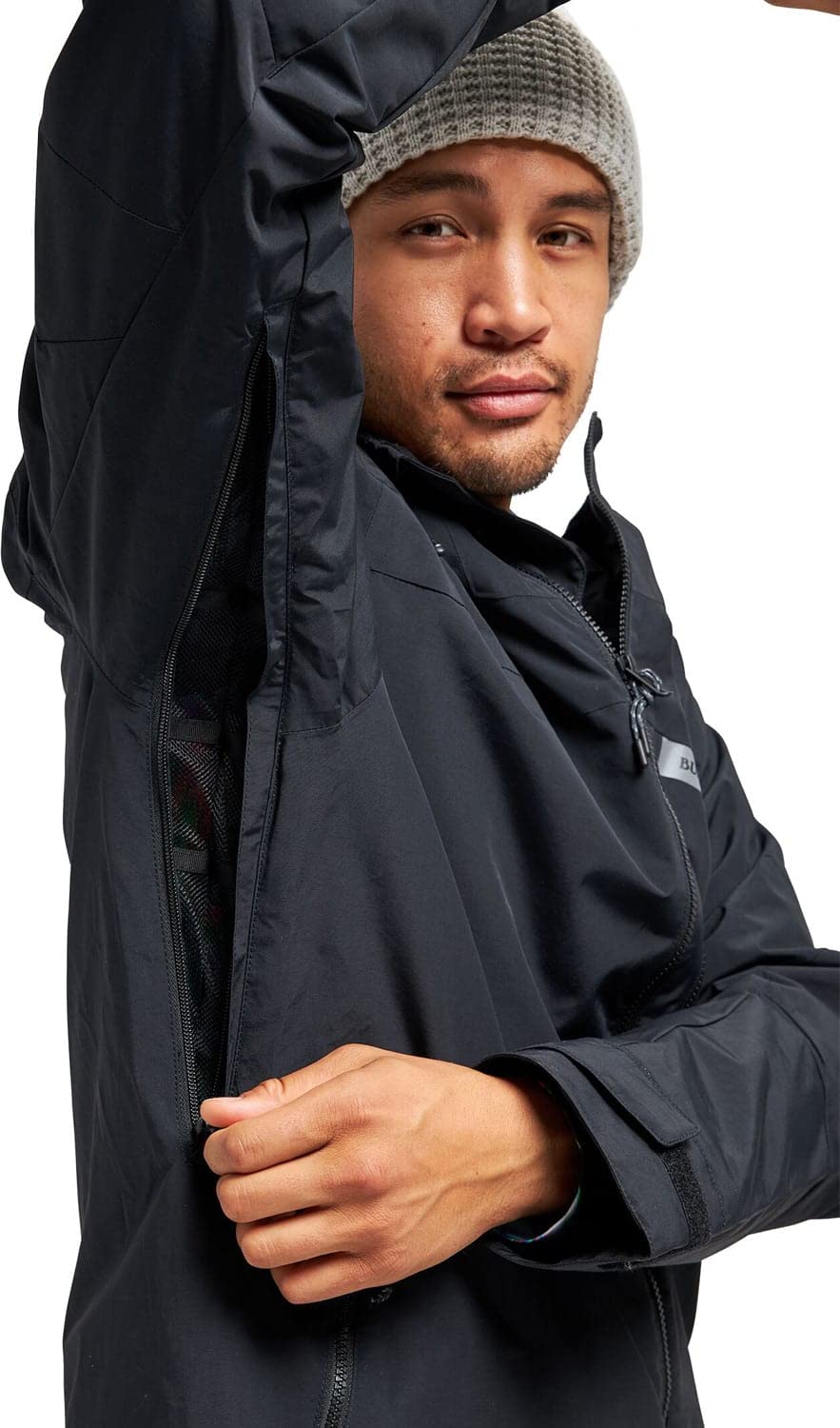Burton Men's Standard Peasy Jacket, True Black, Small