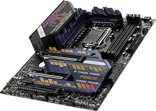 MPG MPG Z590 Gaming Force Gaming Motherboard (ATX, 11th/10th Gen Intel Core, LGA 1200 Socket, DDR4, PCIe 4, CFX, M.2 Slots, USB 3.2 Gen 2, DP/HDMI, Mystic Light RGB)