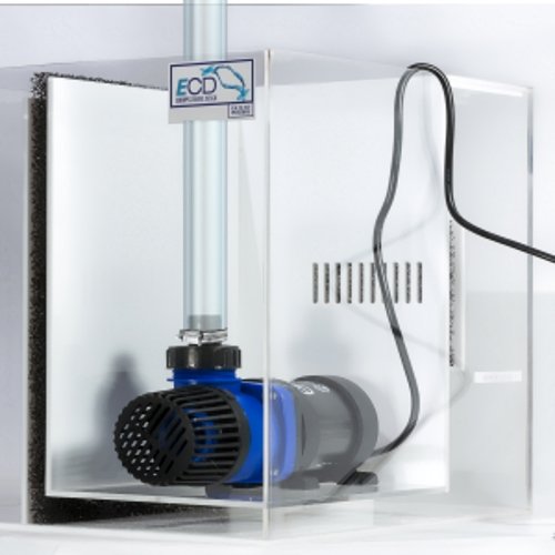 Current USA eFlux DC Flow Pump with Flow Control 1900 GPH | Ultra Quiet, Submerisble or External Installation | Safe for Saltwater & Freshwater Systems, Model Number: 6010