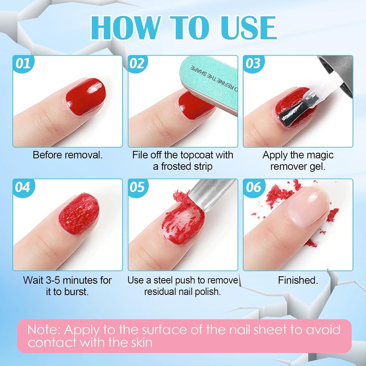 500Pcs Nail Wipes Cotton Pad Lint Free, Nail Cotton Pads,Lint Free Wipes for Acrylic Nails