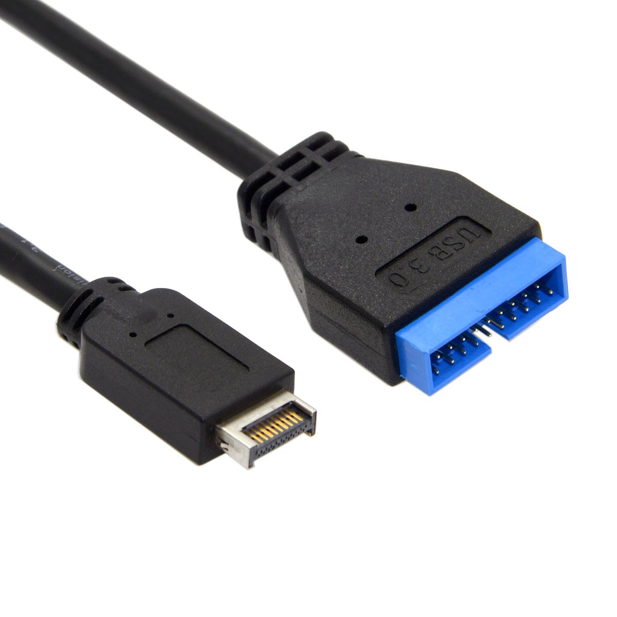 Cablecc USB 3.1 Front Panel Header to USB 3.0 20Pin Header Extension Cable 20cm for ASUS Motherboard