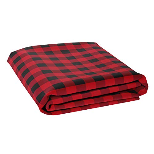 Crib Sheets for boy Girl - 100% Cotton Fitted Crib Sheet Set - Perfect for Baby Boys, Fits Standard Toddler Mattress (Buffalo Plaid)