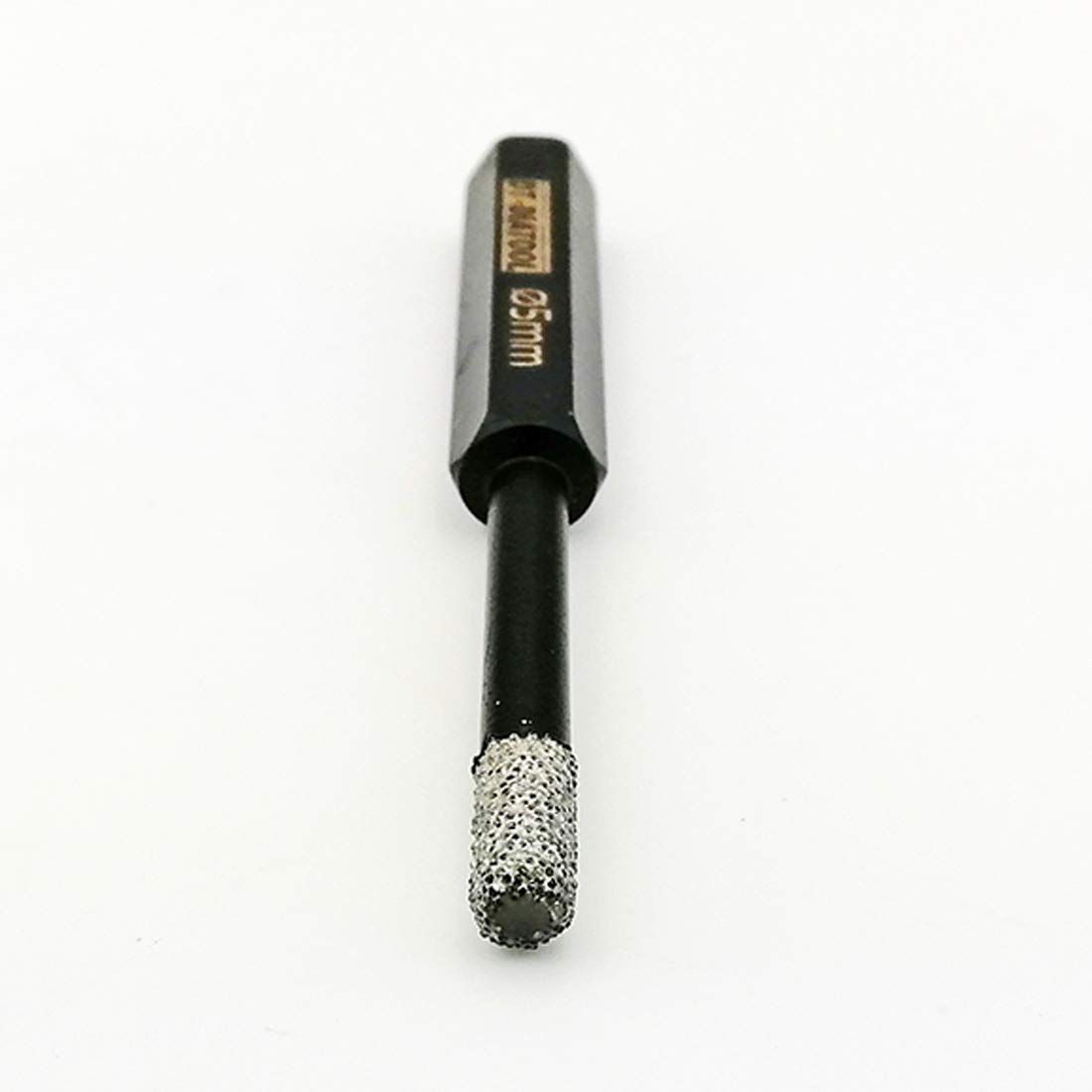 5mm Dry Diamond Drill Bits for Tile Porcelian Marble Granite Brick with Hex Shank Pack of 2 by DT-DIATOOL