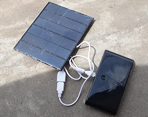 6 Volt Outdoor Solar Panel 580mA Smart Power Supply Phone Battery Charger 165mm x 135mm