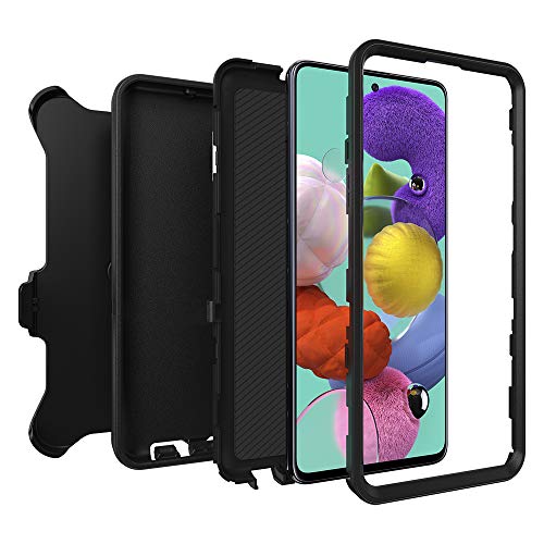 OtterBox DEFENDER SERIES SCREENLESS Case Case for Samsung Galaxy A51 (Non 5G Version) - BLACK