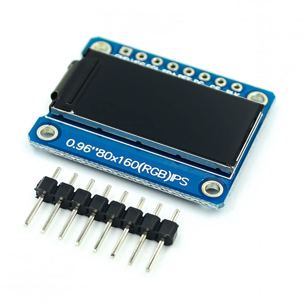Rakstore 0.96 Inch IPS Display OLED Module for Arduino 80 * 160 65K Colorful RGB TFT LCD Board ST7735 DIY