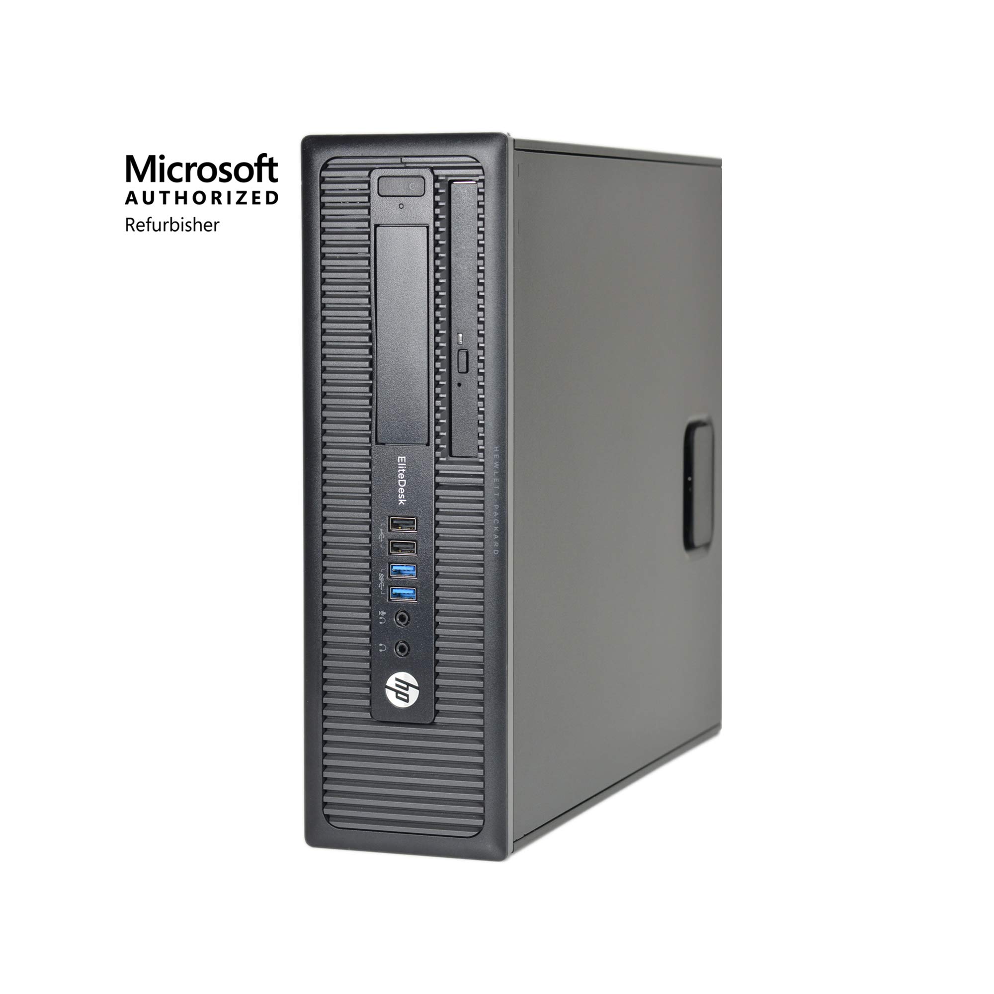 HP EliteDesk 800 G1-SFF, Intel Core i7-4770 3.4GHz, 16GB RAM, 500GB Hard Drive, DVDRW, Windows 10 Pro 64Bit (Renewed)