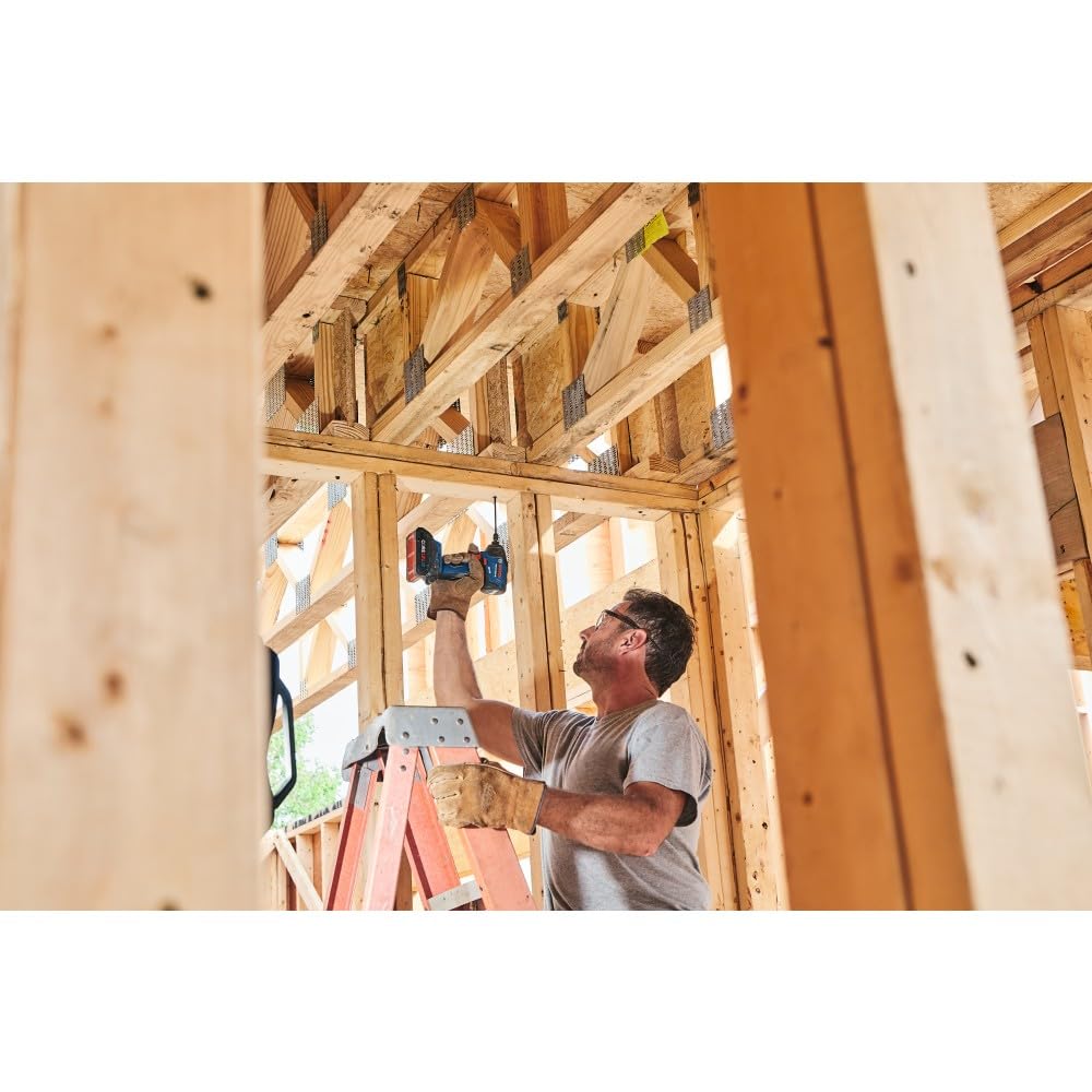 BOSCH GDR18V-1860CB25 18V Connected-Ready 1/4 In. Hex Impact Driver Kit with (2) CORE18V® 4 Ah Advanced Power Batteries and (1) Connectivity Module