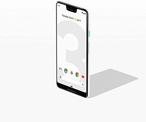 Google Pixel 3 XL 64GB Unlocked GSM & CDMA 4G LTE Android Phone w/ 12.2MP Rear & Dual 8MP Front Camera - Clearly White (Renewed)