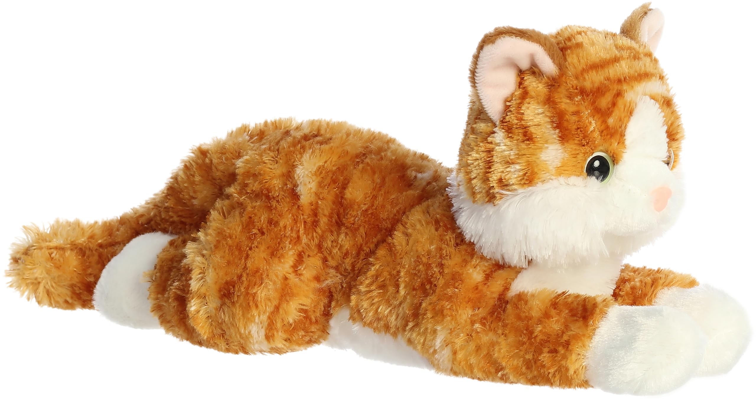 Aurora® Adorable Flopsie⢠Chester⢠Stuffed Animal - Playful Ease - Timeless Companions - Orange 12 Inches