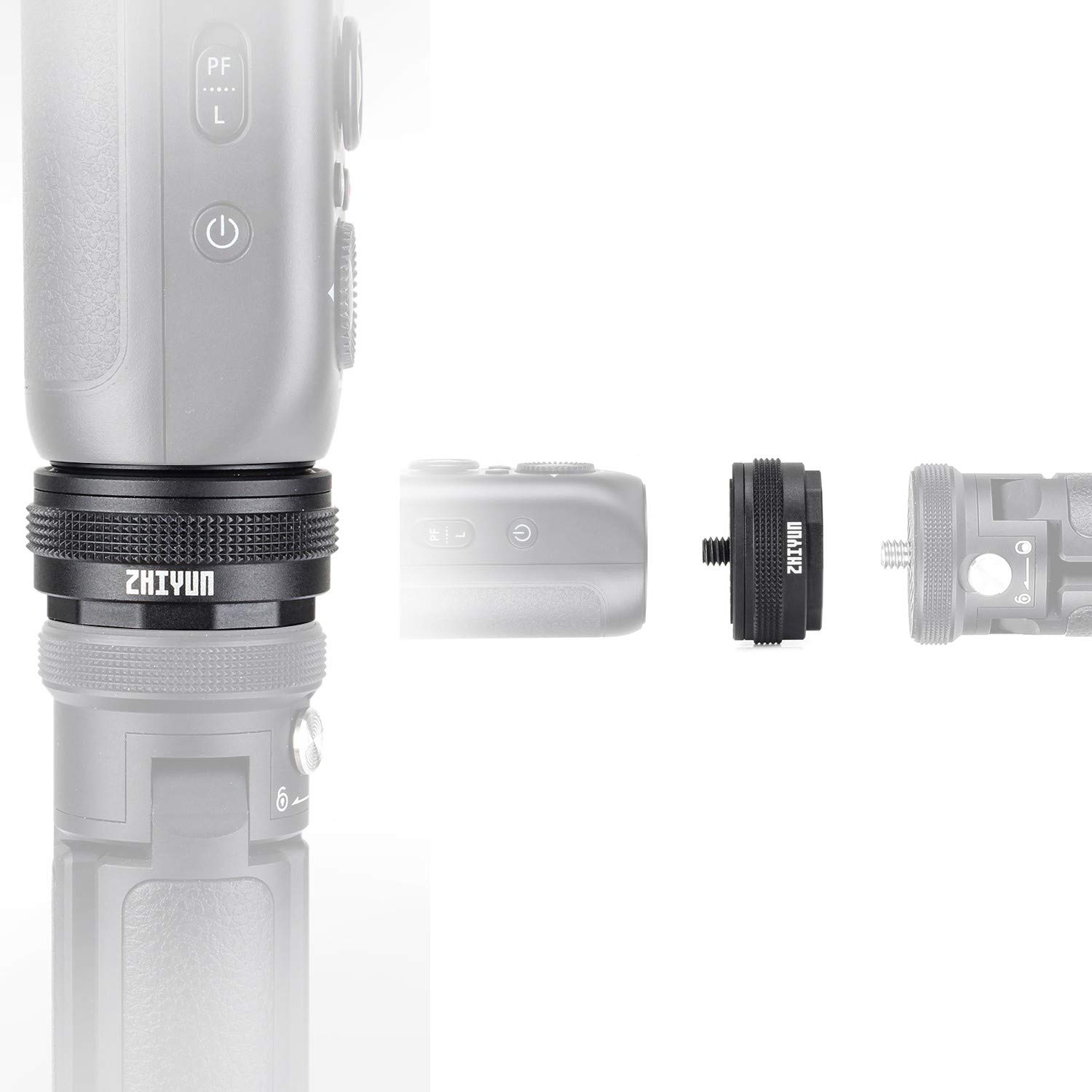 Zhiyun Quick Setup kit to Attach and Detach Release Tripod, handgrip Quickly for Weebill LAB/Weebill S Zhiyun Crane V2/Plus/2 Smooth 4 Feiyu a2000 AK2000/AK4000 Moza Aircross 2 with EACHSHOT Cloth