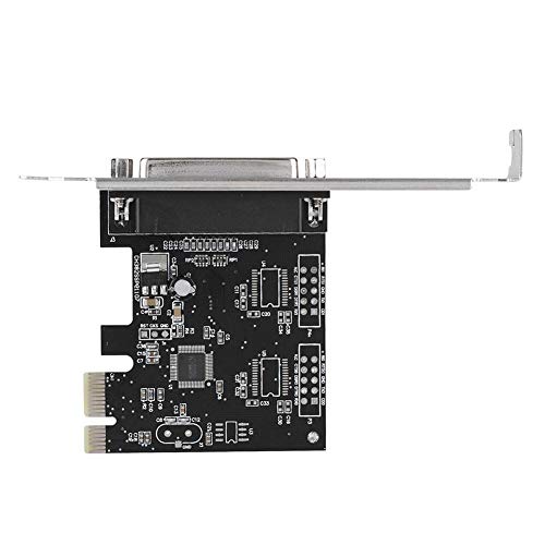 Printer Card Adapter DB25 - PCIE to Parallel Port Card Print Port LPT PCI-E LPT Printer Card Adapter DB25